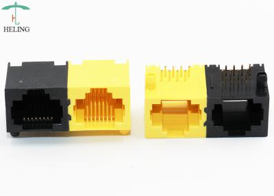 Cina Connettore Unshielded R di cucitura femminile/A dei porti Rj45 8p8c di RJ45 1x2 due in vendita