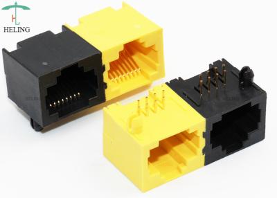 Cina Connettore Unshielded R di cucitura femminile/A dei porti Rj45 8p8c di RJ45 1x2 due in vendita