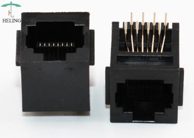 中国 1.27 mmの末端ピッチ縦RJ45モジュラー ジャック8P8C THTの上の記入項目 販売のため