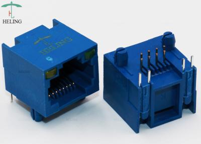 Cina Connettore ad angolo retto di lan di Jack di Ethernet RJ45 di 8 Pin per il hub/commutatori della rete in vendita