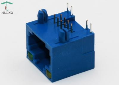 Cina Connettore ad angolo retto di lan di Jack di Ethernet RJ45 di 8 Pin per il hub/commutatori della rete in vendita