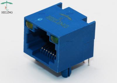 Cina Connettore ad angolo retto di lan di Jack di Ethernet RJ45 di 8 Pin per il hub/commutatori della rete in vendita