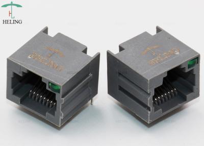 Cina Connettore Unshielded Jack modulare di Ethernet RJ45 1 x 2 porti per il ripetitore della rete in vendita