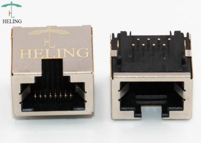 Cina Fermaglio RoHS di 8P8C Tab Up Right Angle RJ45 compiacente in vendita
