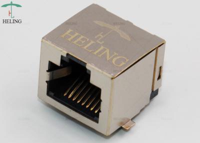 中国 1つの港SMT RJ45のモジュラー コネクターR/保護されるジャックMJ5688-B111-HR1-C 販売のため
