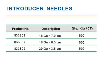 China INTRODUCER NEEDLE for sale