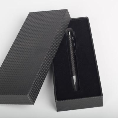 China High Quality Custom Color Carbon Fiber Ball Pen Carbon Fiber Signature Roller Pen Ballpoint Pen Laser Engraving Logo for sale