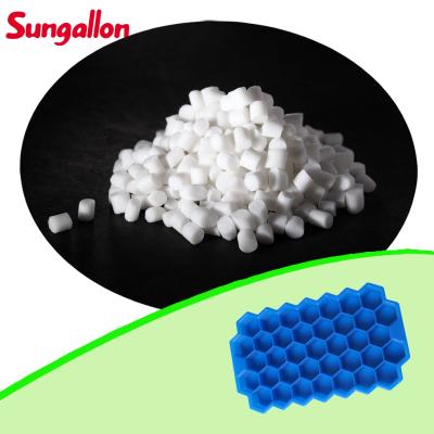 China Granulaten TPE Thermoplastisch Elastomeer TPR Kunststof voor herbruikbare ijsbakken voor zachte voedingsmiddelen for sale