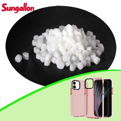 China Durable TPE TPR Granules for Easy Coloring Smartphone Cases for sale
