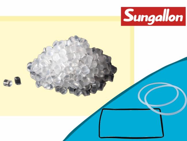 TPE raw material granules for food container seals