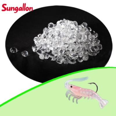 China Prime TPR Gránulos de elastómeros termoplásticos de textura realista para elaborar cebos de pesca realistas en venta