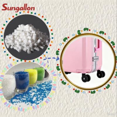 Китай В наличии частицы ТПЭ для колес чемоданов. Индивидуальная твердость, гибкость и ударопрочность. Низкий уровень шума при литье под давлением продается