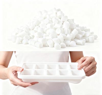 China Sungallon Food-Contact Safe, Low-Temp Resistant & Easy Demold For Home Kitchen/Bar Party Ice Cube Tray Making TPE granule  Non-Toxic, Soft-Touch & Crack-Resistant for sale
