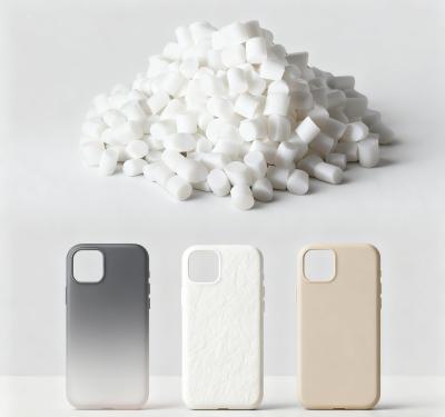 China Flexibles TPE-Rohmaterial für die Formgebung von Handyhüllen, weich und stoßdämpfend für den täglichen Geräteschutz zu verkaufen
