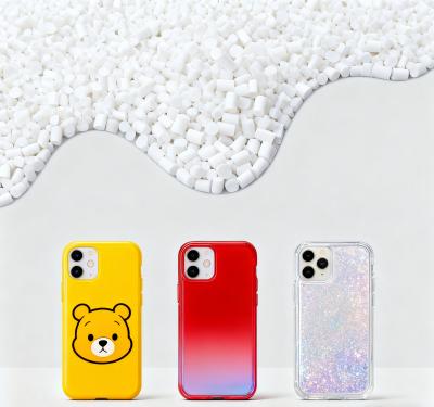 China Flexibles TPE-Rohmaterial für die Formgebung von Handyhüllen, weich und stoßdämpfend für den täglichen Geräteschutz zu verkaufen