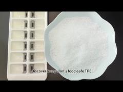 Extrusie Blaasvormen TPE Materiaal Rubber Zachte Activiteiten Kubus IJsblokjesvorm Recyclebaar