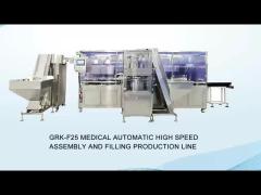High Speed Automatic assembly and filling  Machine