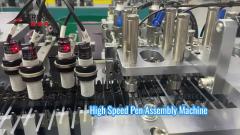 Automatic Ball Point Pen Refill Assembly and Filling Machine