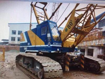 China Used KOBELCO 7080 80 Ton Crawler Crane For Sale for sale