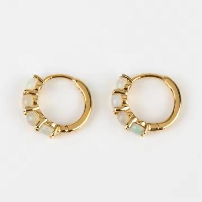 14K 18K  24KGold Plumeria Full Hoop Earrings A Must-Have for Your Jewelry Collection