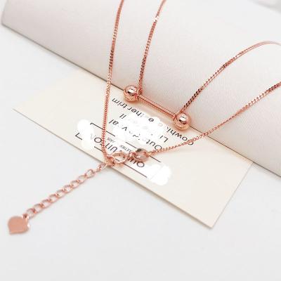 China 18K Pure Gold Necklace Fine Jewelry 18k Real Gold Party Wedding Necklaces For Women for sale