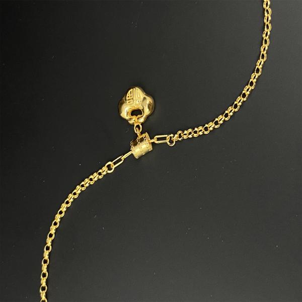Quality Radiant 18kt Yellow Gold Pendant Necklace for sale