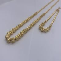 China 18K Solid Rose Gold Heart Bracelet 45cm Adjustable Chain Fine Jewelry for sale