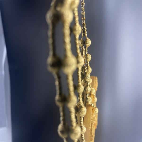 Quality Luxurious 18K Yellow Gold Heart Bracelet for sale