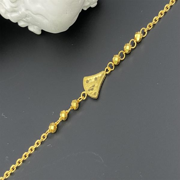 Quality Personalized Women's Jewelry 18K Solid Gold Heart Bracelet for sale