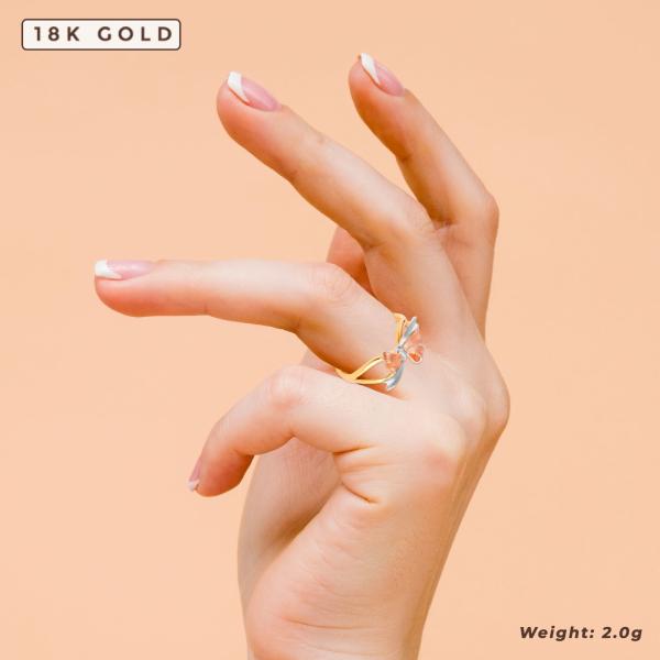 Quality 18kt Gold Engagement Ring: The Ultimate Symbol of Love and Class for sale