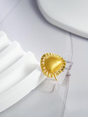 Cina Accessori in oro 24K lucido Perfetta combinazione di finitura e design semplice in vendita