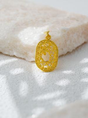 Cina Gioielli in oro unisex 24K semplici e puri per una dichiarazione di stile senza tempo in vendita