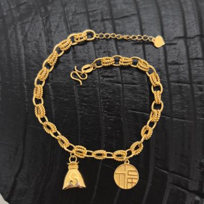 China Precious gold bracelet custom designed jewelry . for sale