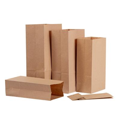 China Saco de pão de papel kraft biodegradável, à medida, à prova de graxa, com impressão gravure à venda