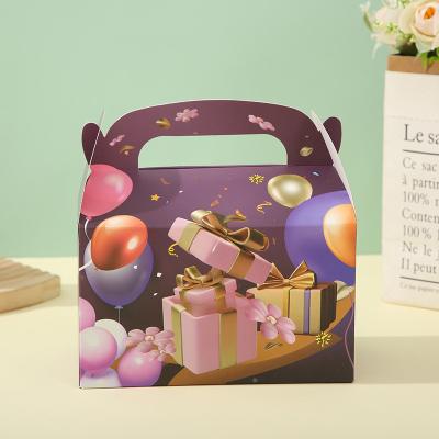 China Gepersonaliseerde witte kaart verdikt bakken cadeaubon voor verjaardagsfeest en dessert verpakking Te koop