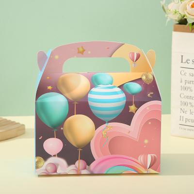 China Gepersonaliseerde witte kaart verdikt bakken cadeaubon voor verjaardagsfeest en dessert verpakking Te koop