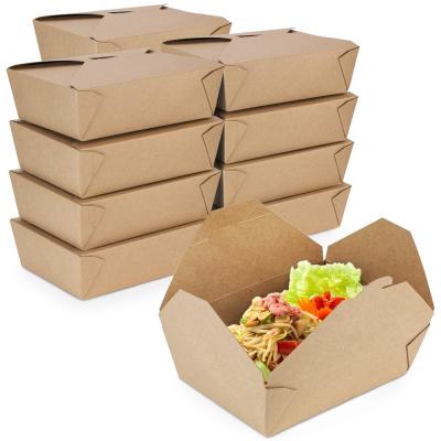 Cina Scatola di imballaggio per fast food biodegradabile su misura adatta a ristoranti e takeaway in vendita