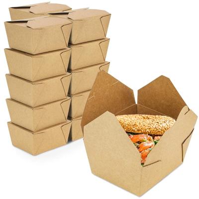 Cina Scatola di imballaggio per fast food biodegradabile su misura adatta a ristoranti e takeaway in vendita