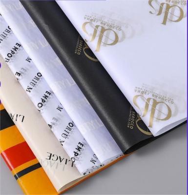 Cina Ordine personalizzato Acceptato Abbigliamento Pacchetto con logo Stampa Carta di copia Carta di avvolgimento carta tissue in vendita