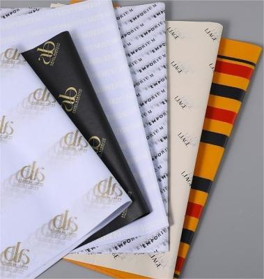 Cina Ordine personalizzato Acceptato Abbigliamento Pacchetto con logo Stampa Carta di copia Carta di avvolgimento carta tissue in vendita