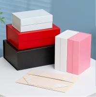 China Square Recycled Materials Custom Folding Magnetic Rigid Box for Personalized Packaging for sale