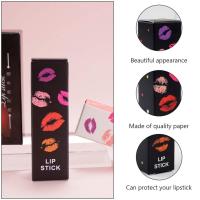 China Custom Order Acceptable Cardboard Lipstick Packaging Boxes For Customized Branding for sale