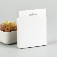 China Recycled Materials Square Electronic Data Cable Earphone Packaging Cardboard Paper Box for sale
