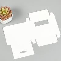 China Recycled Materials Square Electronic Data Cable Earphone Packaging Cardboard Paper Box for sale
