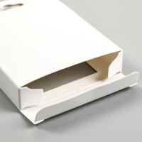 China Recycled Materials Square Electronic Data Cable Earphone Packaging Cardboard Paper Box for sale