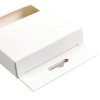 China Recycled Materials Square Electronic Data Cable Earphone Packaging Cardboard Paper Box for sale
