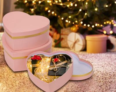 中国 カスタムオーダー ラグジュアリー 恋愛 心形 化粧品 ギフト 梱包 結婚 プレゼント 紙箱 販売のため