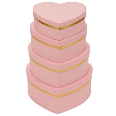 中国 カスタムオーダー ラグジュアリー 恋愛 心形 化粧品 ギフト 梱包 結婚 プレゼント 紙箱 販売のため