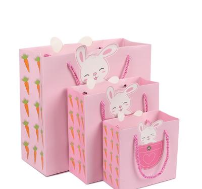 China CMYK 4 kleur Offset Printing Paper Box Bag voor Cartoon schattig dier cadeau winkelen Te koop