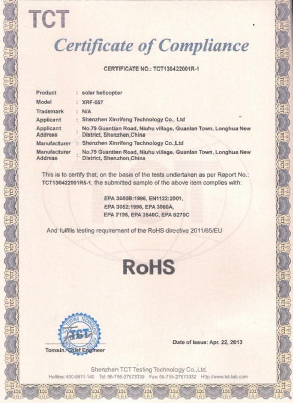  - Shenzhen Xinrifeng Technology Co.,Ltd